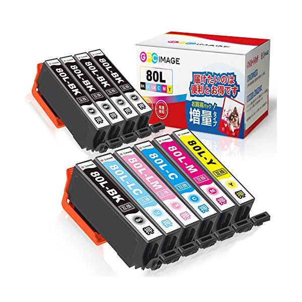 epson インク 用 とうもろこし・IC6CL80L ICBK80L ICC80L ICM80L ICY80L ICLC80L ICLM80L エプソンインクカートリッジ 用 とうもろこし 10本 大容量 エプソン 用 インク IC6CL...