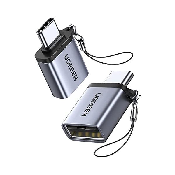 ・スペースグレー  50281P・ストラップが便利:コンパクトで持ち運びやすさを追求されたUSB-C変換アダプタです。キーチェーン付いて紛失を防ぎ、持ち運びにも便利です。また、スペースグレイのアルミニウム素材を採用して、おしゃれで高級感と優...