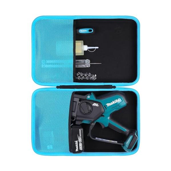 ・ブラック  Case for Makita DUC101Z・【完璧にフィット】Khanka 収納ケースは、MUC101DZのために特別に設計されており、MUC101DZだけではなく、バッテリとMUC101DZの付属品などをまとめて収納でき...