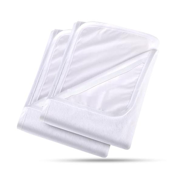 大人用/220*200-2Pack/-・Size:220*200-2PackColor:大人用・■【100％綿＆肌触りがいい】表生地に綿などの天然素材が使われている 防水シーツは肌触りや通気性がよくて吸水スピードも速いのが特徴。パジャマや布...