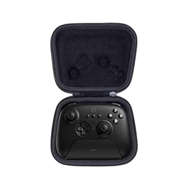 ・ブラック 8Bitdo Ultimate+充電ドックに対応 ・・Size:8Bitdo Ultimate+充電ドックに対応Color:ブラック・【完璧にフィット】Aenllosi 収納ケースは、8bitdo ultimate blueto...