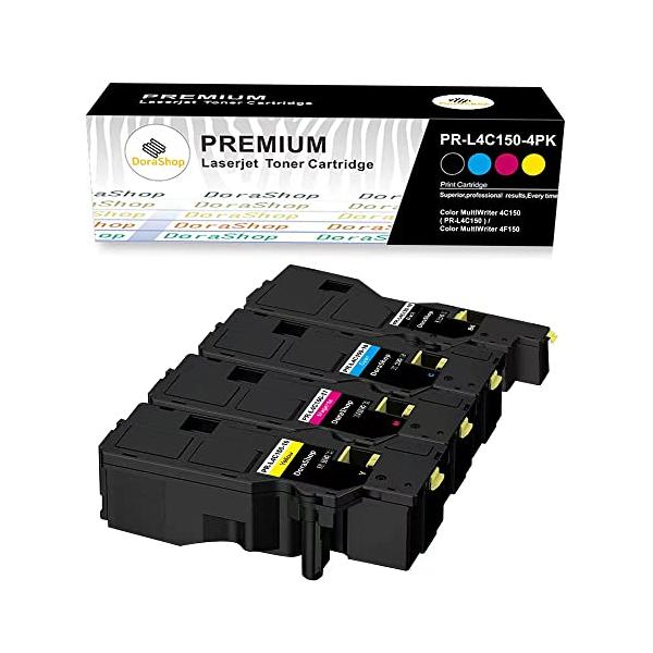 トナーカートリッジブラック/Medium/DNC-PR-L4C150-4PK・1、【DoraShopトナーカートリッジ】日本の高品質トナーパウダー を使用して、互換カートリッジです、メーカ純正品ではありません。・2、【商品内容】 BK×1本...