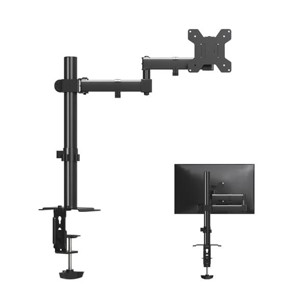 ブラック/40cm/MD7421-JP・Size:40cmColor:ブラック・パッケージ個数:1・【対応モニター】液晶モニターを1画面設置できるディスプレイアームです。耐荷重は10KGで、VESA規格は75×75mm/100×100mmで...