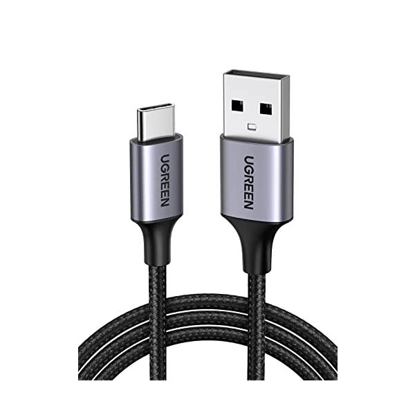 ・ブラック 0.5m 60125・・Size:0.5m・QC3.0急速充電対応：UGREEN USB Type C充電ケーブルは、Huawei FCP急速充電およびQC3.0急速充電（最大3A）をサポートしています。Qualcomm Qui...