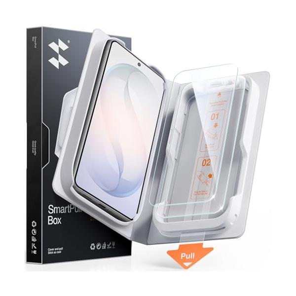 -/Galaxy S26 用/Galaxy S26 用・Size:Galaxy S26 用・パッケージ個数:1・【指紋認証向けに最適化】Galaxy S26の指紋認証精度を最大限に引き出すため、指紋センサー部分の透過率と感度を最適化。ギャラ...