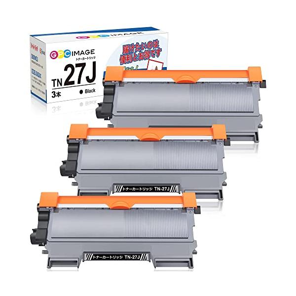 ナーカートリッジtn27j tn-27j トナー 27J・TN27J BK ブラック TN-27J 3本 TN-27J・【対応機種】ブラザー(Brother)用 TN-27J 互換トナーカートリッジで、HL-2240D HL-2270DW ...