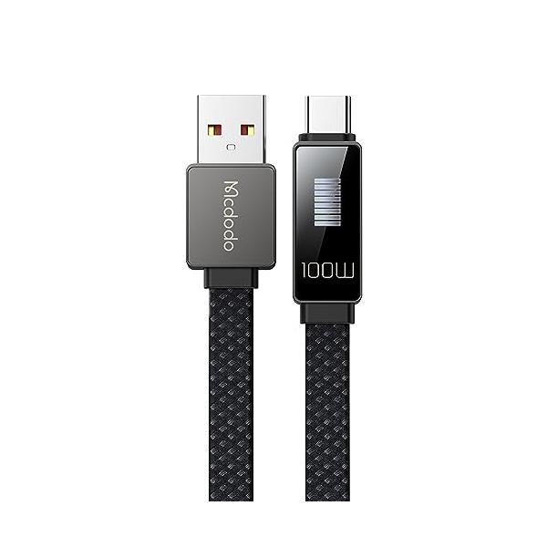 【新「スクリーン」・来電違い】：最先端イノベーション、充電表示特許＆外観特許。6A急速充電 USB-A to Type-Cケーブル、リズムシリーズ。【毎度充電・スピードを画面にジャンプ】：亜鉛合金直立フレーム、超狭ベゼルスクリーン、フルスク...