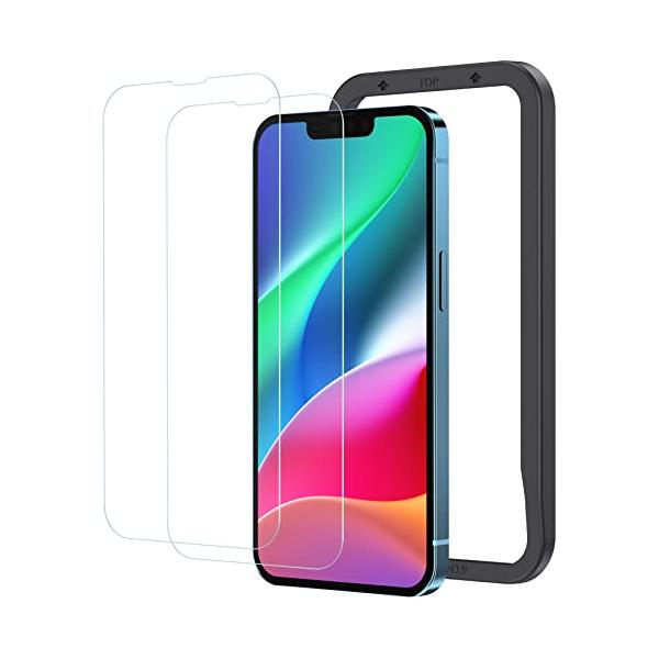 ・クリア  NSP21H282-U19g・互換性のあるモデル: iPhone13 プロ 対応 / iphone 13 対応 （ご注意：iPhone14 プロは対応できません。）・高透過率により液晶画面を守りながらスクリーン元々の明るい画質を...