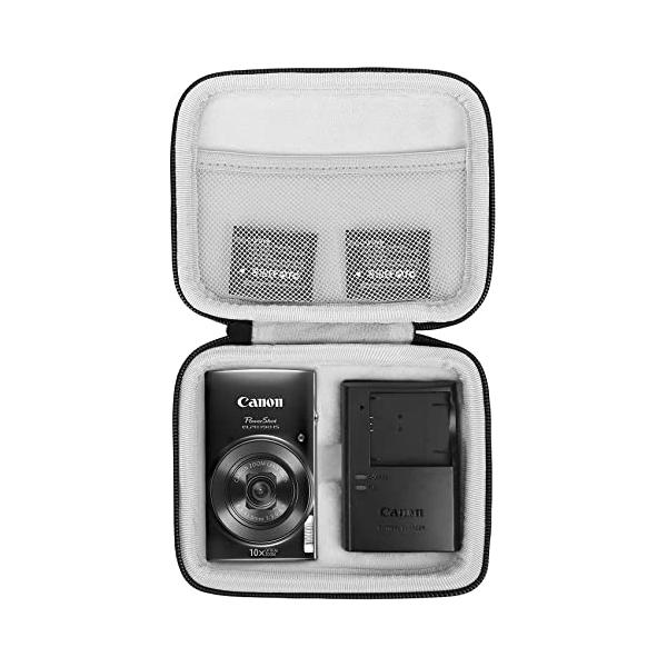 ・ブラックジッパー  ・1.canon IXY180 IXY650 IXY200 IXY210?収納ケース 保護 (ご注意:canon IXY180 IXY650 IXY200 IXY210含まれません)・2.耐久性が高く、何千もの開閉ファ...