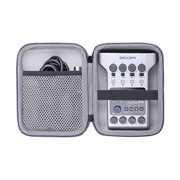 ・ for Zoom PodTrak P4 ・・Size:for Zoom PodTrak P4・ZOOM ズーム ライブ配信用レコーダー PodTrak P4 収納ケース 保護 (ご注意:ZOOM ズーム ライブ配信用レコーダー含まれませ...