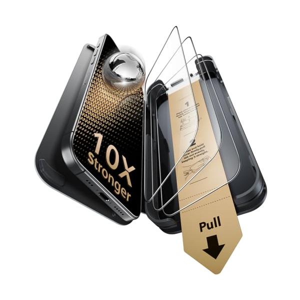 クリア＿コーニング社製/iPhone 17/16Pro/iPhone 17/16 Pro・Size:iPhone 17/16ProColor:クリア＿コーニング社製・パッケージ個数:1・【iPhone 17/iPhone 16 Pro 6....