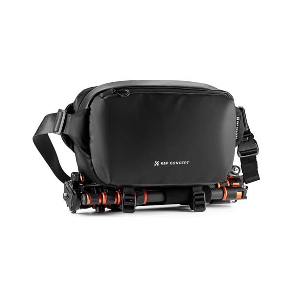 Modern02-ブラック/-/JPKF13.157V1・Color:02-ブラック・【6L カメラ ショルダーバッグ】カメラバッグ ショルダー おしゃれ 外サイズ：33cm ×22cm×15cm、内部サイズ：27cm*13cm*18cm「...