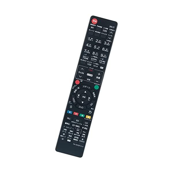 販売のリモコンは「代替リモコン」です。・代替リモコン：N2QAYB000919・適用機種:DMR-BWT660-K・通常には設定不要で、電池を入れれば直ちに使用できます。使用の電池：単4乾電池×2本（別売り）