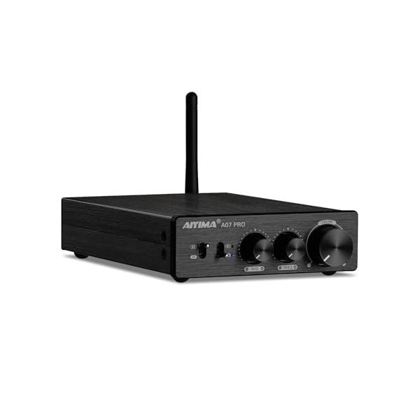 ブラック/-/A07PRO・パッケージ個数:1・1.A07 PROはAIYIMA A07のバージョンアップ版で、チップセットにBluetoothチップ「QCC304X」を追加し、購入者の要望に応じてBluetooth接続を可能にしたものです...