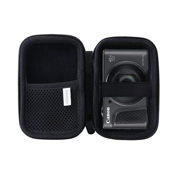 ・ブラック  ・用のCanon PowerShot SX730HS/ SX620HS/SX720HS/SX740HS/G7X 専用保護 キャリングケース 旅行収納ケース -waiyu JP・材質：耐久性のある高級ハードEVA素材、優れた肌触...
