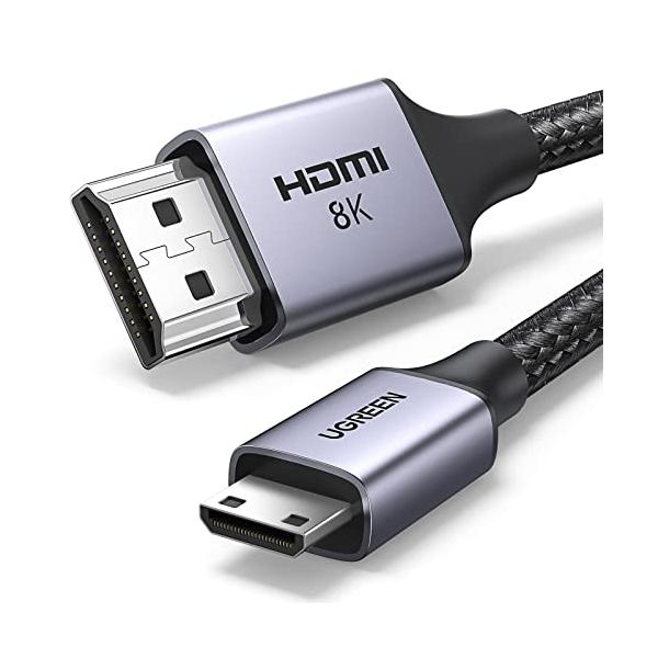 ・スペースグレー  15515・・DisplayLength:200 センチメートル・ミニHDMI to HDMI ケーブル：ビデオカメラとモニターを接続する際よく使われる「HDMI Type-C to Type-Aケーブル」です。高い信頼...