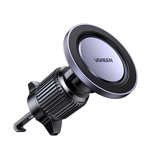 ・  15846・【1秒で着脱＆片手操作】マグネット式でいつでも装着と取り外しが簡単にできます。コンパクトで視野の邪魔にもなりません。運転中でも手軽に調整できて安全性が高いです。ご注意：縦型のエアコン吹き出し口はサポートしますが、丸形の通気...