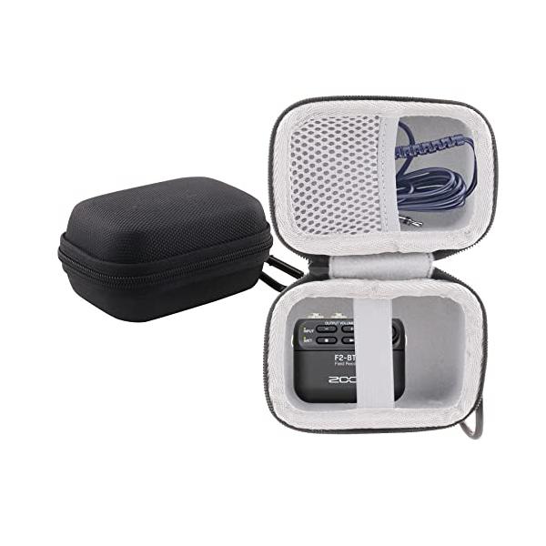 モダン・黒  ・・Color:黒・WERJIA 収納ケース ZOOM ズーム F2-BT/ F2フィールドレコーダー/SabineTek SmartMike+ ワイヤレス対応収納ケース (黒)・材質：耐久性のある高級ハードEVA素材、優れた...