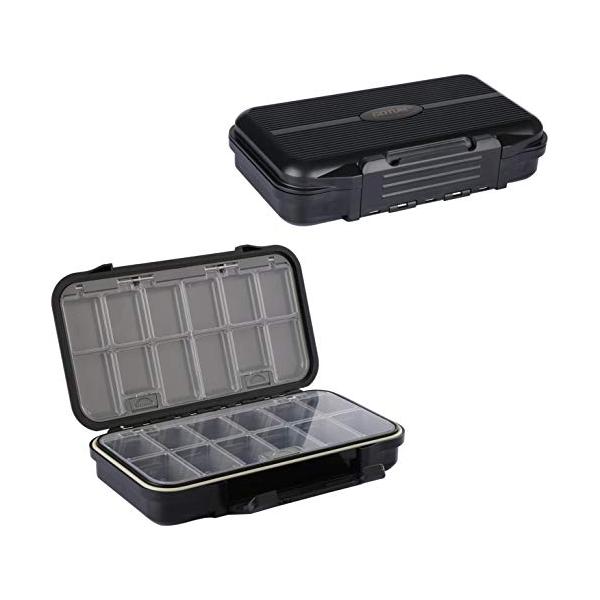 ・L:19.6*11.3*4.6cm  ・・Color:L:19.6*11.3*4.6cm・【ケースの仕様】サイズ：19.6*11.3*4.6cm 重さ：0.38KG・【高品質で耐久性が強い】このタックルボックスは、高品質で耐久性が強い釣り...