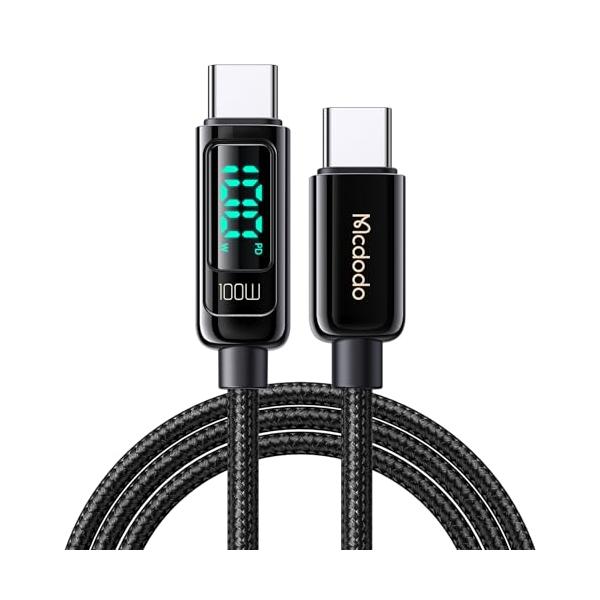 【出力スクリーン表示・USB-C to USB-Cケーブル】：ケーブル両端にUSB-C端子を搭載し、USB Power Delivery(PD)により、最大100W出力対応の出力スクリーン表示・USB-C to USB-Cケーブルです。iP...