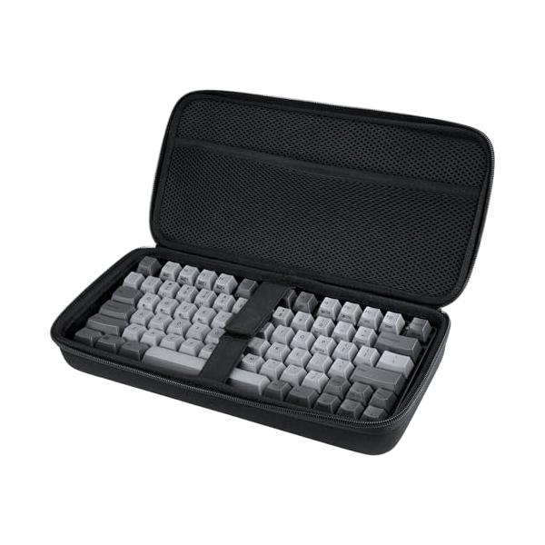 REALFORCE RC1 専用Black/RC1 専用収納ケース/SHYPTP601・Size:RC1 専用収納ケース・【専用設計&amp;簡単収納】対応機種:REALFORCE RC1用 C1HJ13/C1HK13対応 70% 82キー...