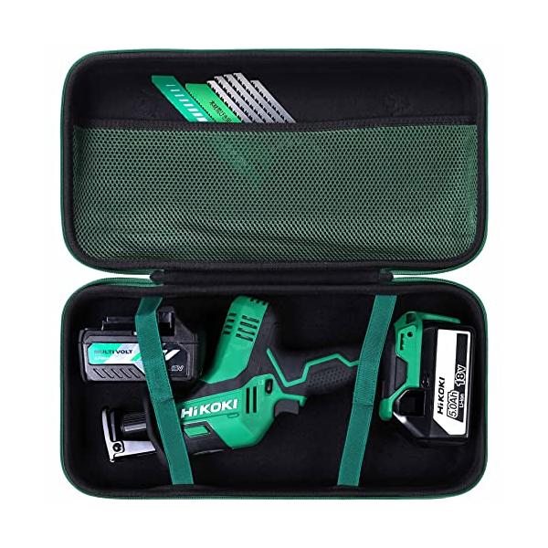 modern・black  ・【完璧にフィット】Aenllosi 収納ケースは、ハイコーキ セーバーソー cr18da/cr12daのために特別に設計されており、元の機械が金型を開き、cr18da、バッテリーとセーバーソーブレードをまとめて...