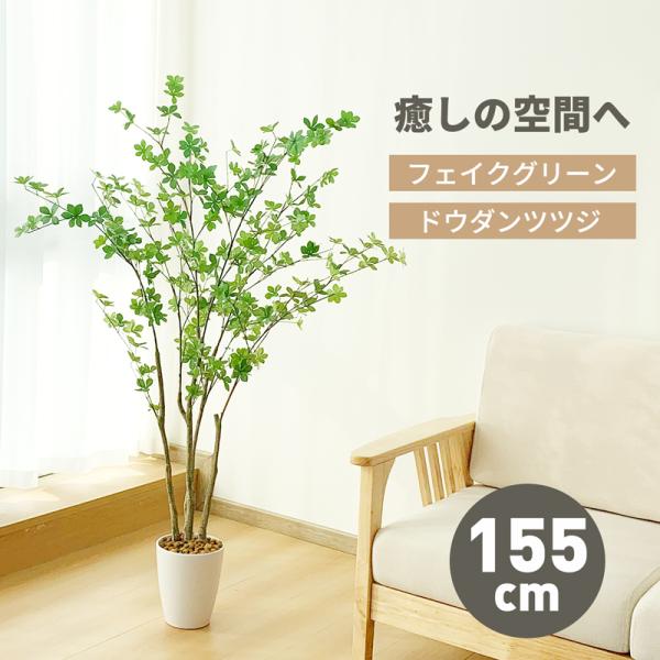 【発売日：2025年08月07日】[本物そっくり]細い枝に繊細な葉がついています、風に揺れる涼し気な雰囲気を作り出せます。色や質感を再現できる程の自信のある高いクオリティー。[環境にやさしい]純白な樹脂製ポットで、ナチュラル感更にアップしま...