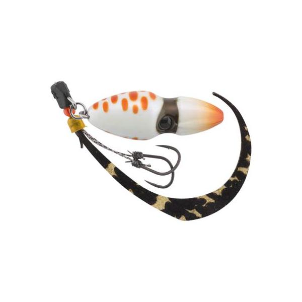 ボディとネクタイ+フックを別パーツとして構成。さらに並列にセットしボリューム感を抑えたことでコンパクト化を実現。ボディへのバイトもフッキングに持ち込みます。流線型ボディをぶら下がり式にセッティング。水の抵抗を抑えた整流効果によって潮流に負け...