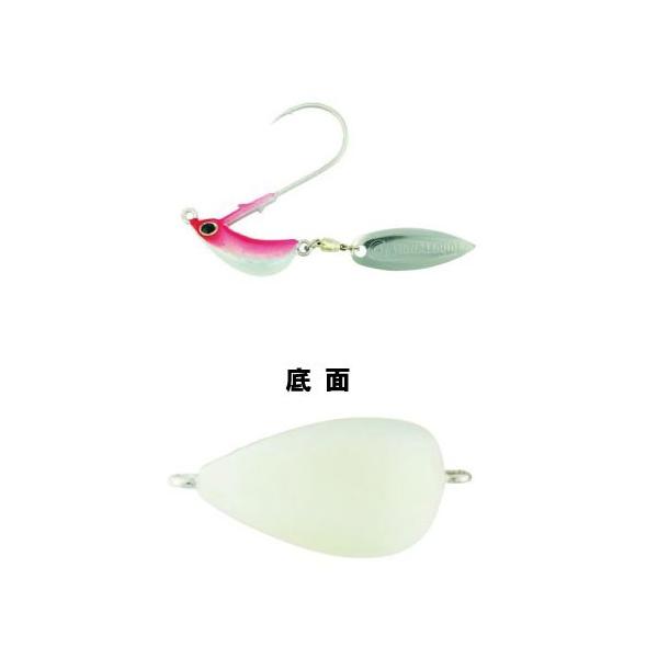 マッチョDXのヘッドをカラーコート、そこにソノナモブレードを装着したハイアピールジグヘッド。スイミングでのロックフィッシュ狙いやフラットフィッシュにも使える。●サイズ：18g●カラー：#18/ピンク●底面：パールホワイト※ご注文確定後の返品...