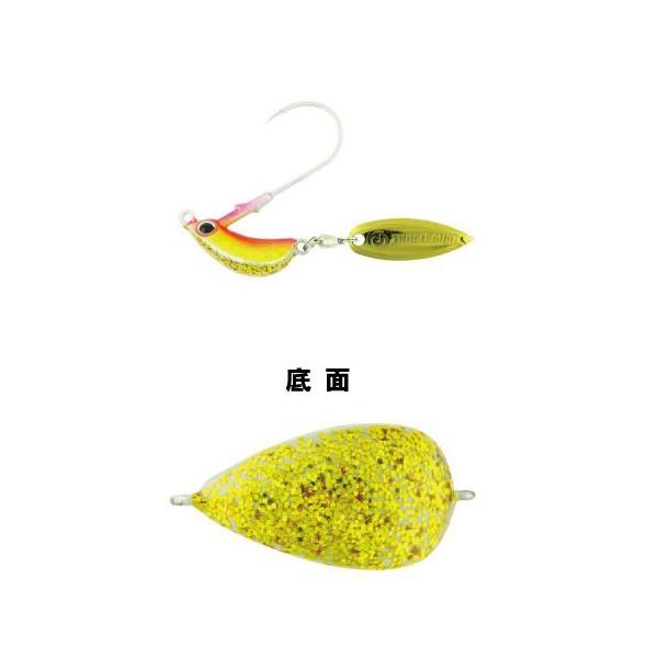 マッチョDXのヘッドをカラーコート、そこにソノナモブレードを装着したハイアピールジグヘッド。スイミングでのロックフィッシュ狙いやフラットフィッシュにも使える。●サイズ：18g●カラー：#71/ピンクゴールド●底面：ゴールドラメ※ご注文確定後...