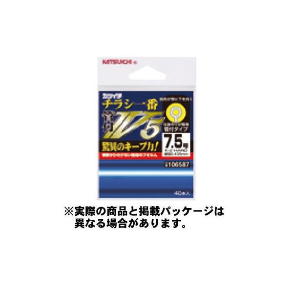 チラシ仕掛の新境地を開く！管付＆シルキーＦコート仕様。キープ力抜群の「V5」をベースに、チラシ用に管付鈎に改良。元来、根掛りしづらい形状が、効率的、且つ果敢な攻めを実現。表面仕上げにフッ素コート「シルキーＦコート」を採用。刺さり込みはもちろ...