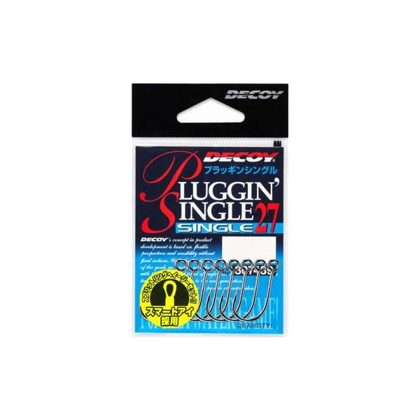 バレを減らし魚へのダメージを考えたプラグ用シングル。プラグ系ルアー専用のシングルフック。トリプルフックに比べ、一旦フックアップするとはずれる確立が激減。その上、魚へのダメージも減らすことができ、人にも危険が少なくなります。「キャッチ＆リリー...