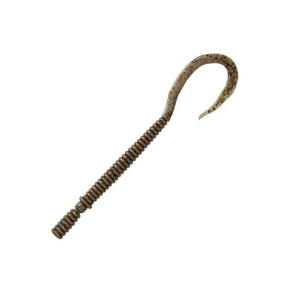 ピッチの速いテールアクション。スローでもハイスピードでも立ち上がり良好なテールアクション。「くびれ」部分をカットすることで、サイズダウンが可能。ライトテキサス・ダウンショット・キャロなど、オールマイティに対応可能！ ■length(inch...