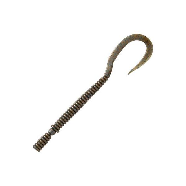 ピッチの速いテールアクション。スローでもハイスピードでも立ち上がり良好なテールアクション。「くびれ」部分をカットすることで、サイズダウンが可能。ライトテキサス・ダウンショット・キャロなど、オールマイティに対応可能！ ■length(inch...