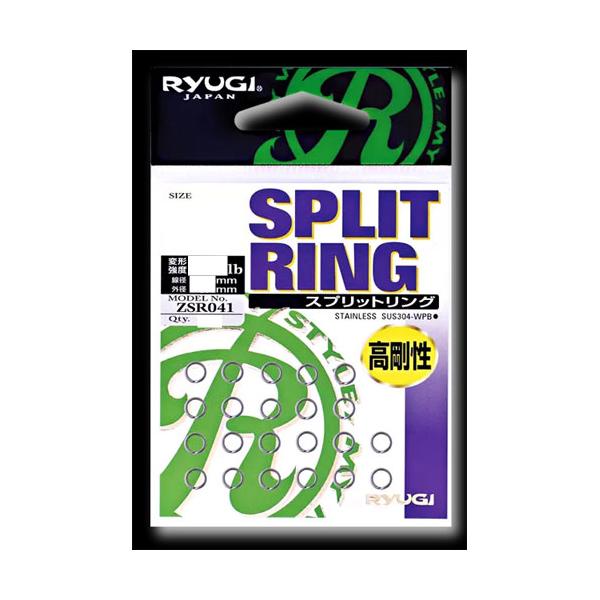 平打ち加工を施したビッグフィッシュ対応の強力スプリットリング。 断面はイン斜めカットを採用。 フックやアイの挿入性が良く、アクションも妨げない。 ・サイズ：0  ・入数：22 ・強度 (lb)：12 ・線径 (mm)：0.45 ・外径 (m...