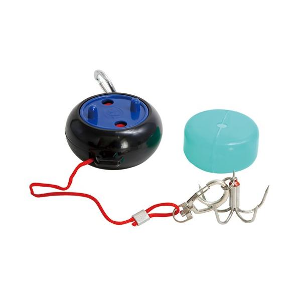 ●アイデアグッズ！●高い防波堤でタモの届かない時に重宝。●安全カバー付で吊り下げタイプ。■ロープサイズ：3mm×7m※ご注文確定後の返品・交換不可のためご注意ください。※発送目安：ご注文確定より最大で5営業日ほどかかる場合がございます。