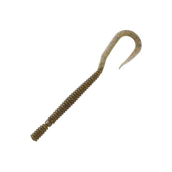 ピッチの速いテールアクション。スローでもハイスピードでも立ち上がり良好なテールアクション。「くびれ」部分をカットすることで、サイズダウンが可能。ライトテキサス・ダウンショット・キャロなど、オールマイティに対応可能！ ■length(inch...