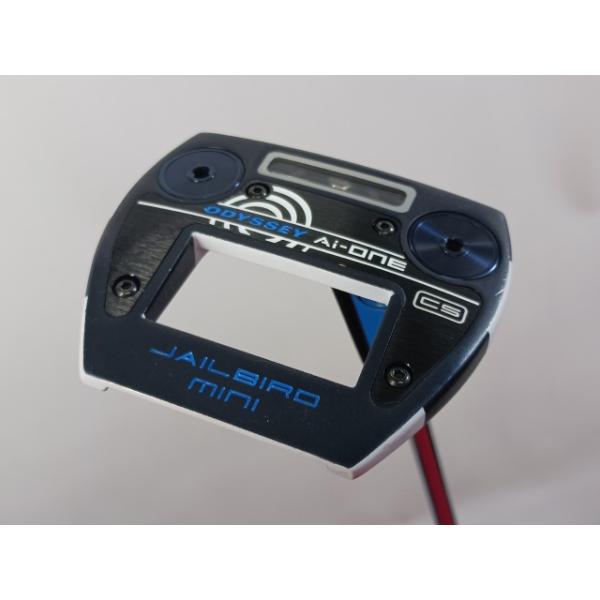 ■種別：パター　■メーカー：オデッセイ■モデル：Ai-ONE TRI-BEAM JAILBIRD MINI CS　■シャフト：STROKELAB 90[34]■フレックス：　■ロフト：3■本数：1　■番手：P■長さ：34　■クラブ重量：54...