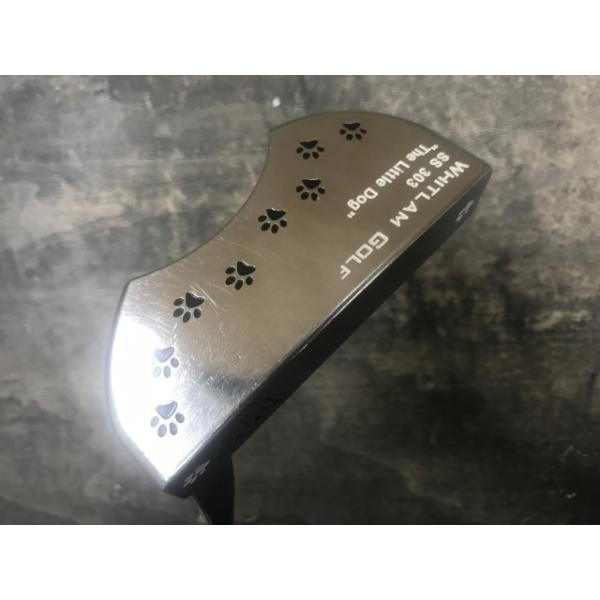■種別：パター　■メーカー：WHITLAM GOLF■モデル：The Little Dog　■シャフト：オリジナルスチール■フレックス：-　■ロフト：0■本数：1　■番手：PT■長さ：34　■クラブ重量：520■ライ角：0　■バランス：D7...