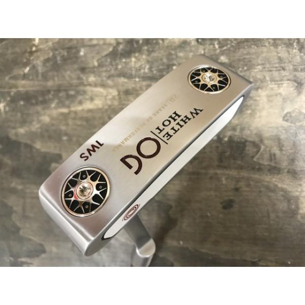 ■種別：パター　■メーカー：オデッセイ■モデル：ホワイトホットOG #1WS　■シャフト：STROKELAB[34]■フレックス：　■ロフト：3■本数：1　■番手：P■長さ：34　■クラブ重量：538■ライ角：70　■バランス：D1■キック...