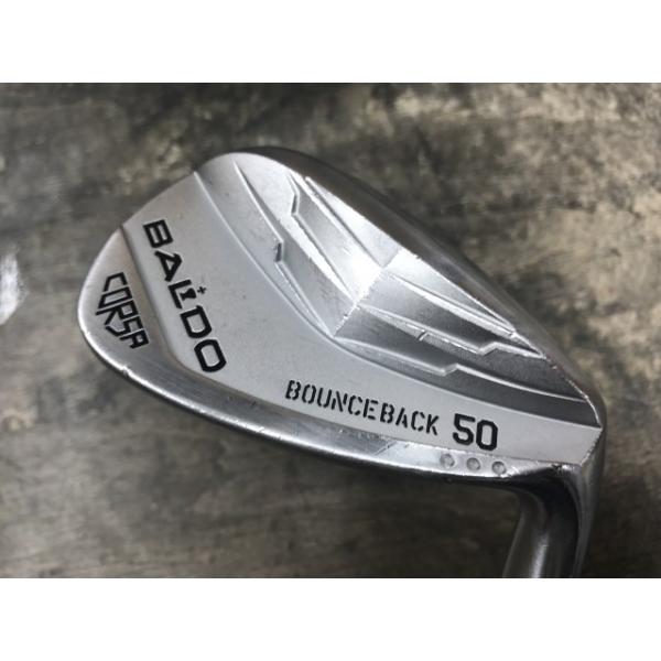 ■種別：ウェッジ　■メーカー：バルド■モデル：CORSA FORGED BOUNCE BACK TOUR SATIN　■シャフト：MOBIUS IX-H■フレックス：UNI　■ロフト：50■本数：1　■番手：50■長さ：35.25　■クラブ...