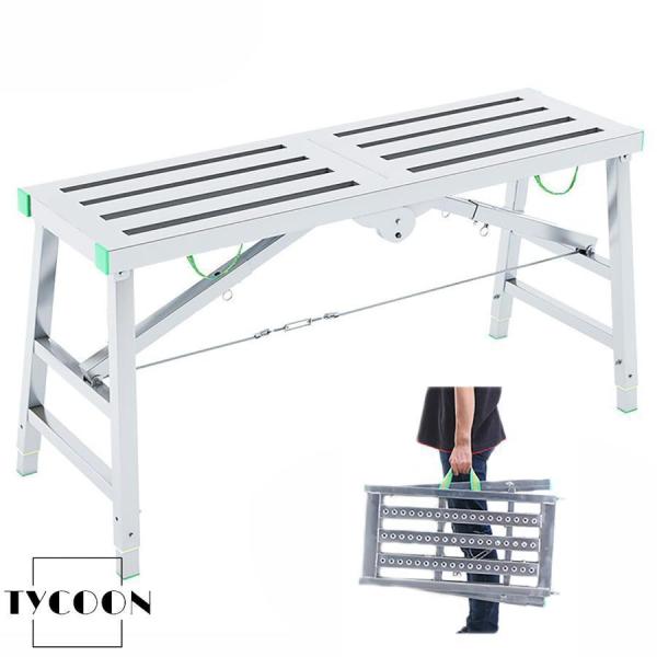 【簡単操作】折りたたみ足場台は、複雑な取り付けが不要で、洗車台は全体を1分以内に素早く広げ、リサイクルでも1分以内にたたむことができます。高さはあらゆる地形に合わせて調整可能ですが。【安心利用】作業台はワンタッチで簡単にしっかり固定されます...