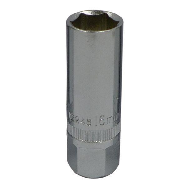 ※ こちらの画像は代表画像となります。部品や類似品等の場合があります。型番と商品名をご確認下さい。　【商品説明】 ●差込角(SQ)：3/8 ●サイズ(mm)：16 ●全長(mm)：約66 ●薄肉タイプのスパークプラグ専用ソケット。 ●マグネ...