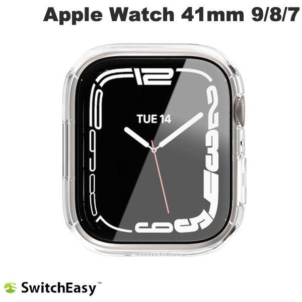 [バーコード] 4895241108419[型番] SE_W41CSPCNW_TRポリカーボネート タフケース クリア ガラス Apple Watch 41mm Series 7 Apple Watch 41mm Series 8 Appl...