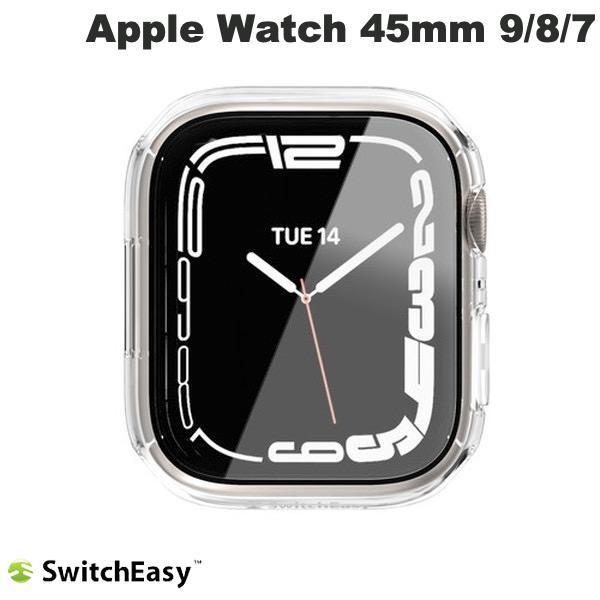 [バーコード] 4895241108426[型番] SE_W45CSPCNW_TRポリカーボネート タフケース クリア ガラス Apple Watch 45mm Series 7 Apple Watch 45mm Series 8 Appl...