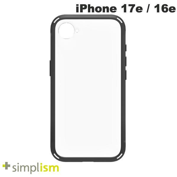 [バーコード] 4582269577982[型番] TR-IP25S-GRUSL-CLBKブラック ストラップホール 背面ケース クリア タフケース iPhone 16e (2025年6.1インチ1眼) iPhone 17e (2026年6...