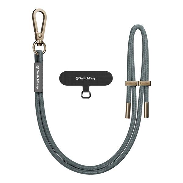 [バーコード] 4895241130526[型番] SE_SPASRNYE5_BLストラップ ブルー ショルダーストラップ ネックストラップ スマートフォン Noctilucent Blue メタル ナイロンラッピング可アップル製品・Mac...