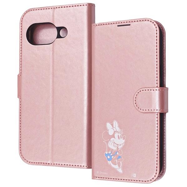[バーコード] 4570128300918[型番] IJ-DGP9AELC1P/MN24Google Pixel 9a 合成皮革 ポリウレタン TPU 手帳型 カードホルダー スタンド機能 ストラップホール ディズニー ミニーマウス ミニー...