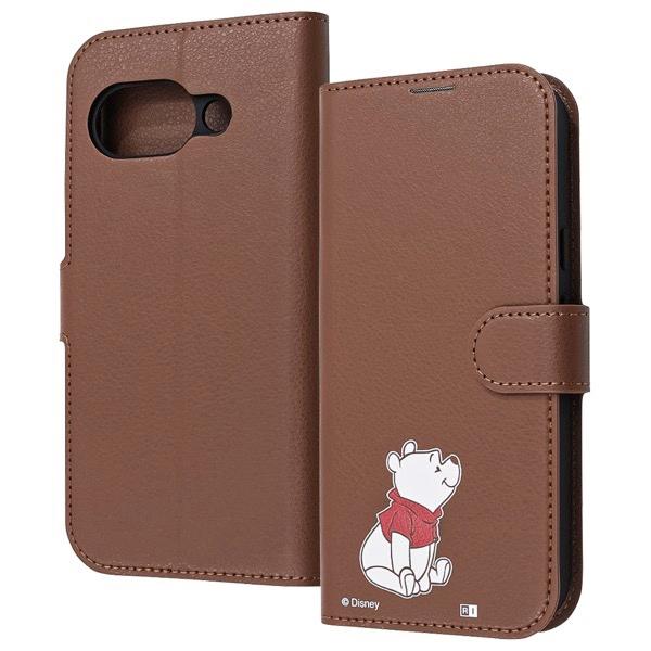 [バーコード] 4570128300925[型番] IJ-DGP9AELC1DK/PO45Google Pixel 9a 合成皮革 ポリウレタン TPU 手帳型 カードホルダー スタンド機能 ストラップホール ディズニー プーさん くまのプ...