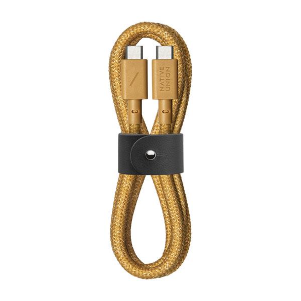 [バーコード] 4895200448372[型番] BELT-C-KFT-2-NPUSB Type-C 1.2m USB Power Delivery (USB PD) PD対応 ナイロン 高耐久 Kraftラッピング可アップル製品・Mac...
